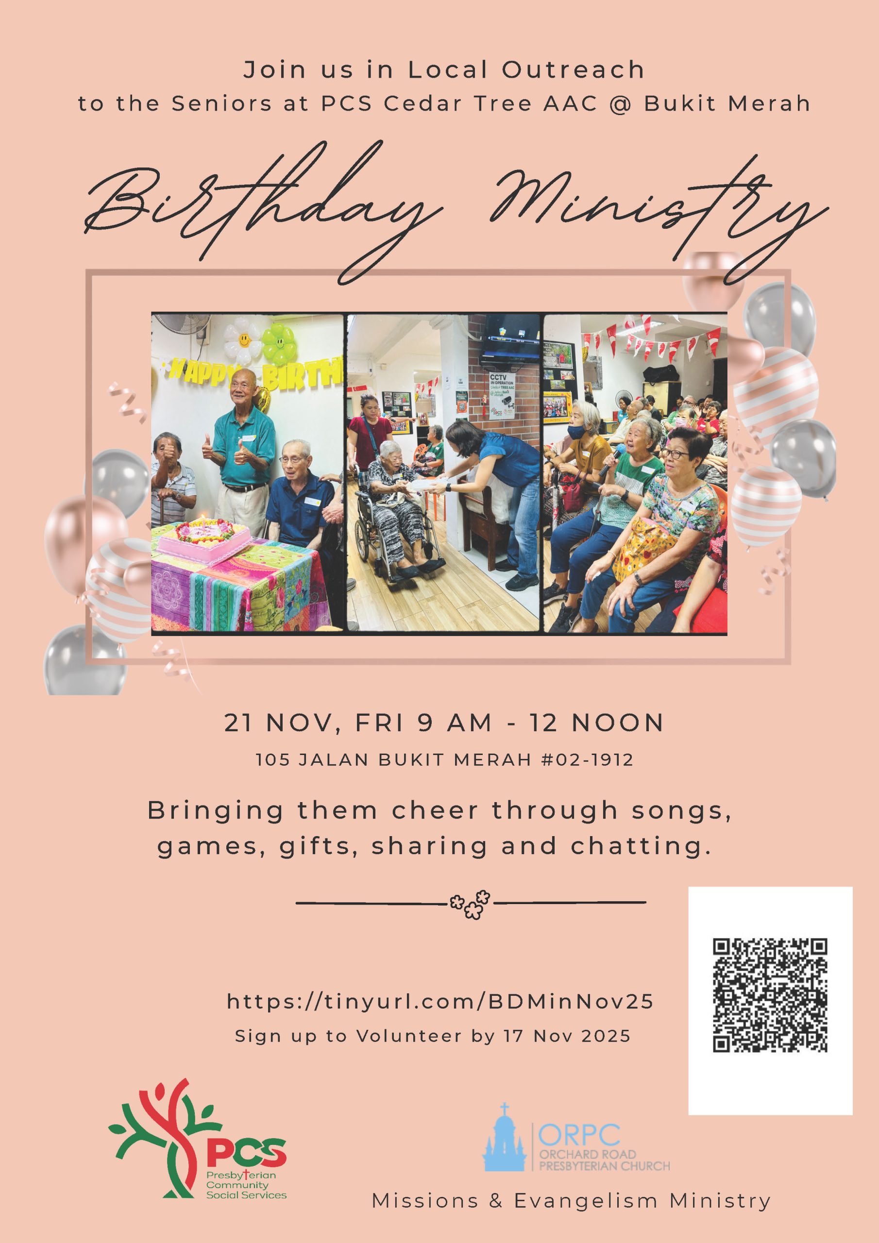 Birthday Ministry - Orchard Road Presbyterian Church